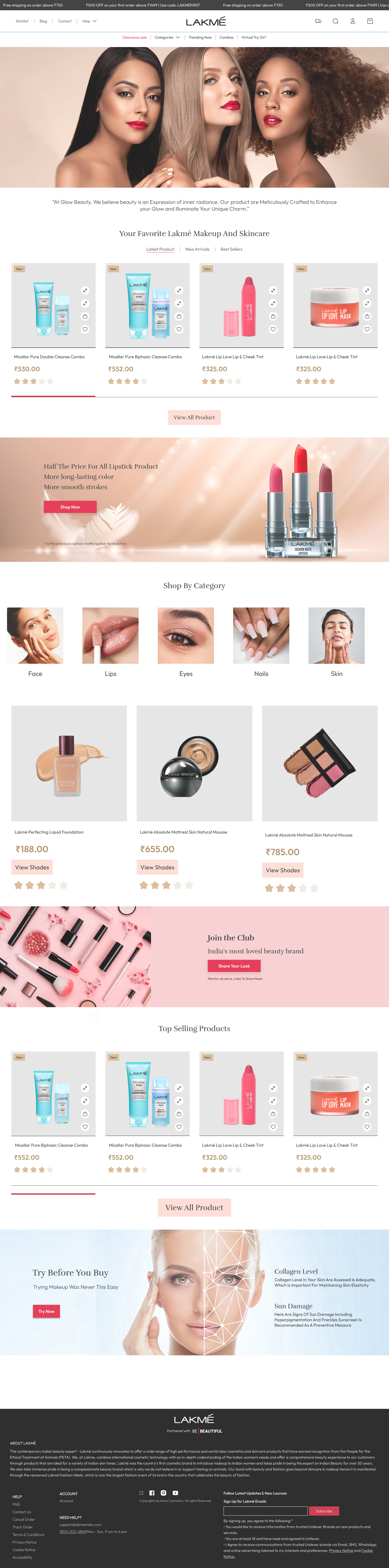 Lakme designs, themes, templates and downloadable graphic elements on ...