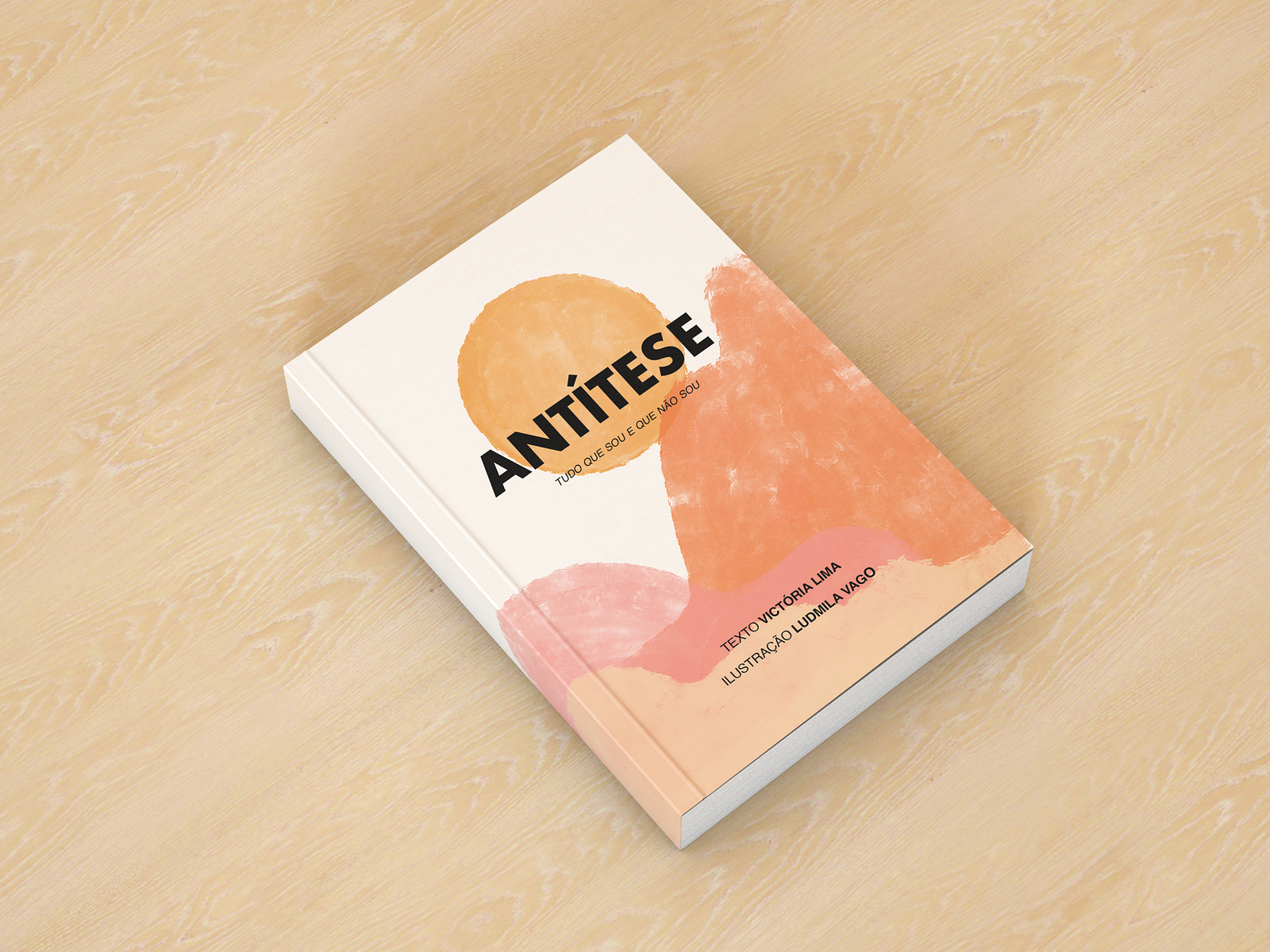 Antithesis Book Cover and Illustrations by Ludmila Vago on Dribbble