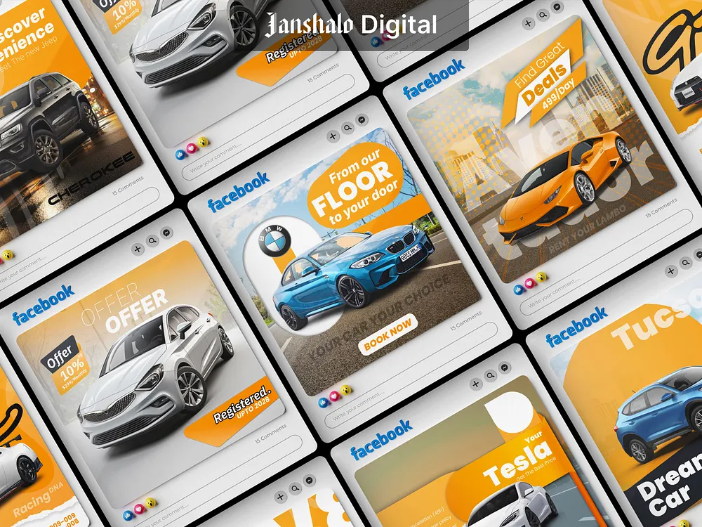 Car Dealership Social Media designs, themes, templates and downloadable ...