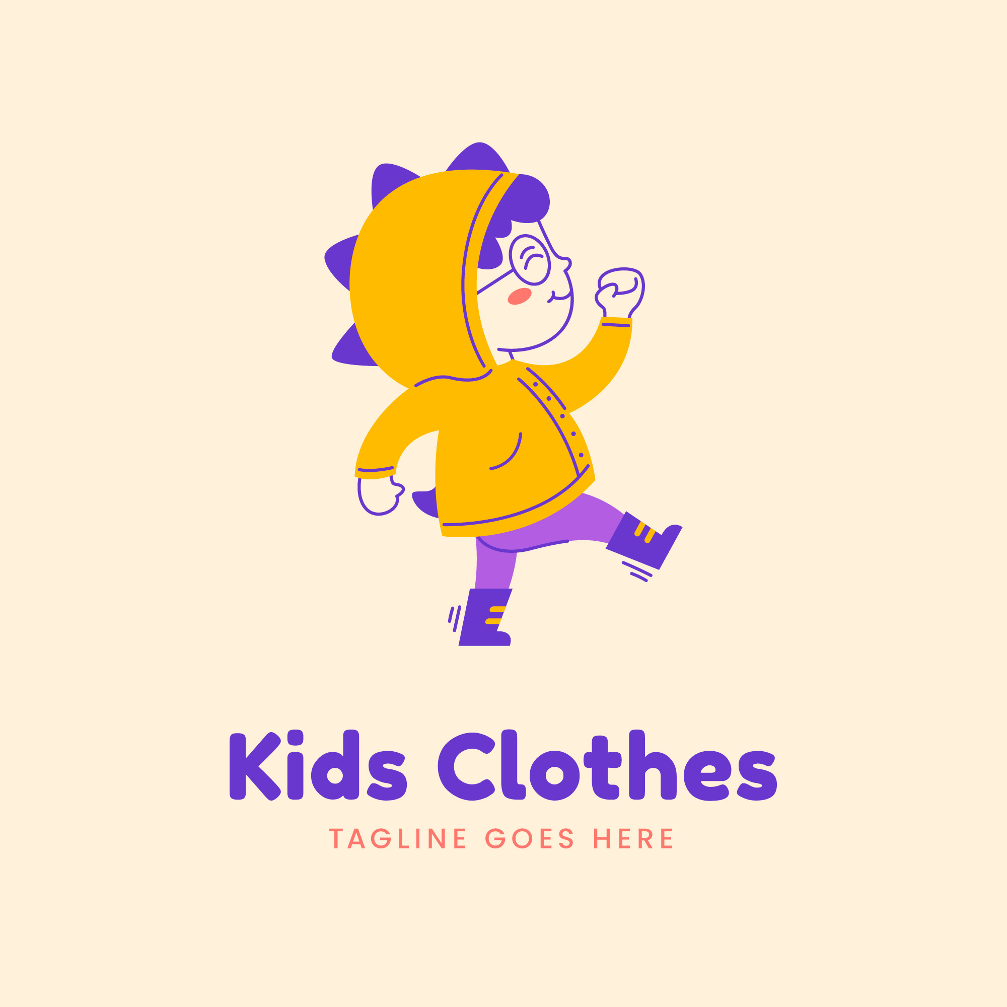 Kids Clothes Logo Collection by María Carolina Rico Bernal on Dribbble