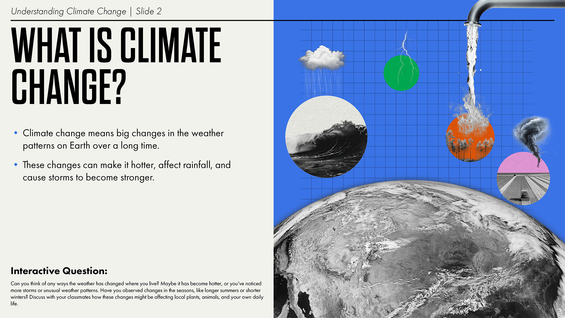 Wild Animals & Climate Change Presentation- Digital Collage by Juan ...