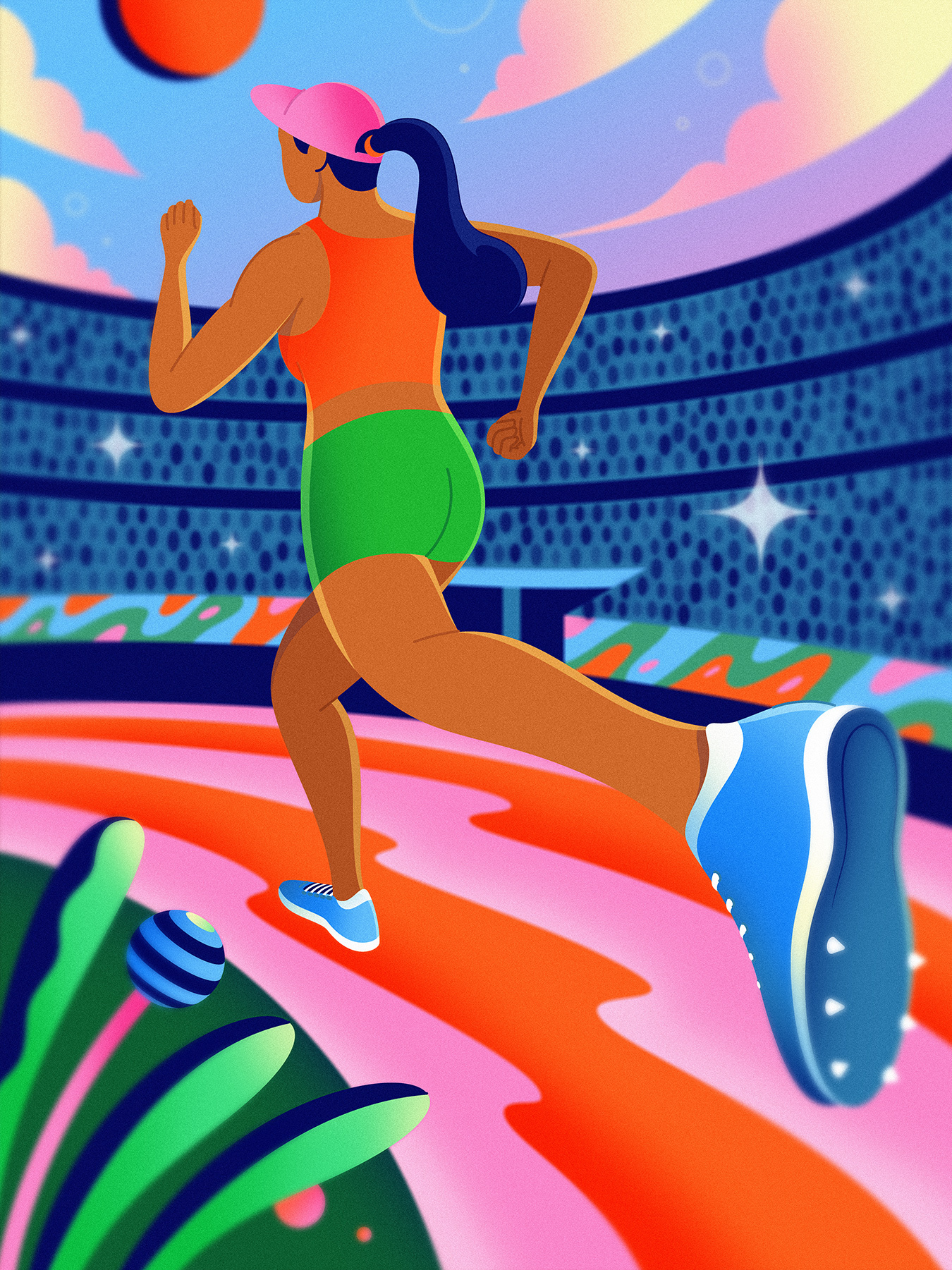 Running by Pavlov Visuals on Dribbble