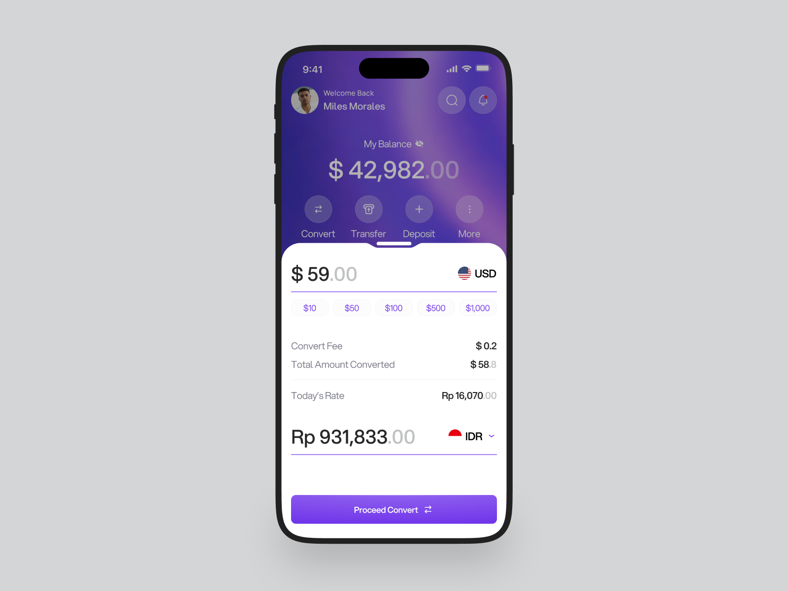 SupaChange - Exchange Currency Mobile App by Yoga Satria for Odama on ...