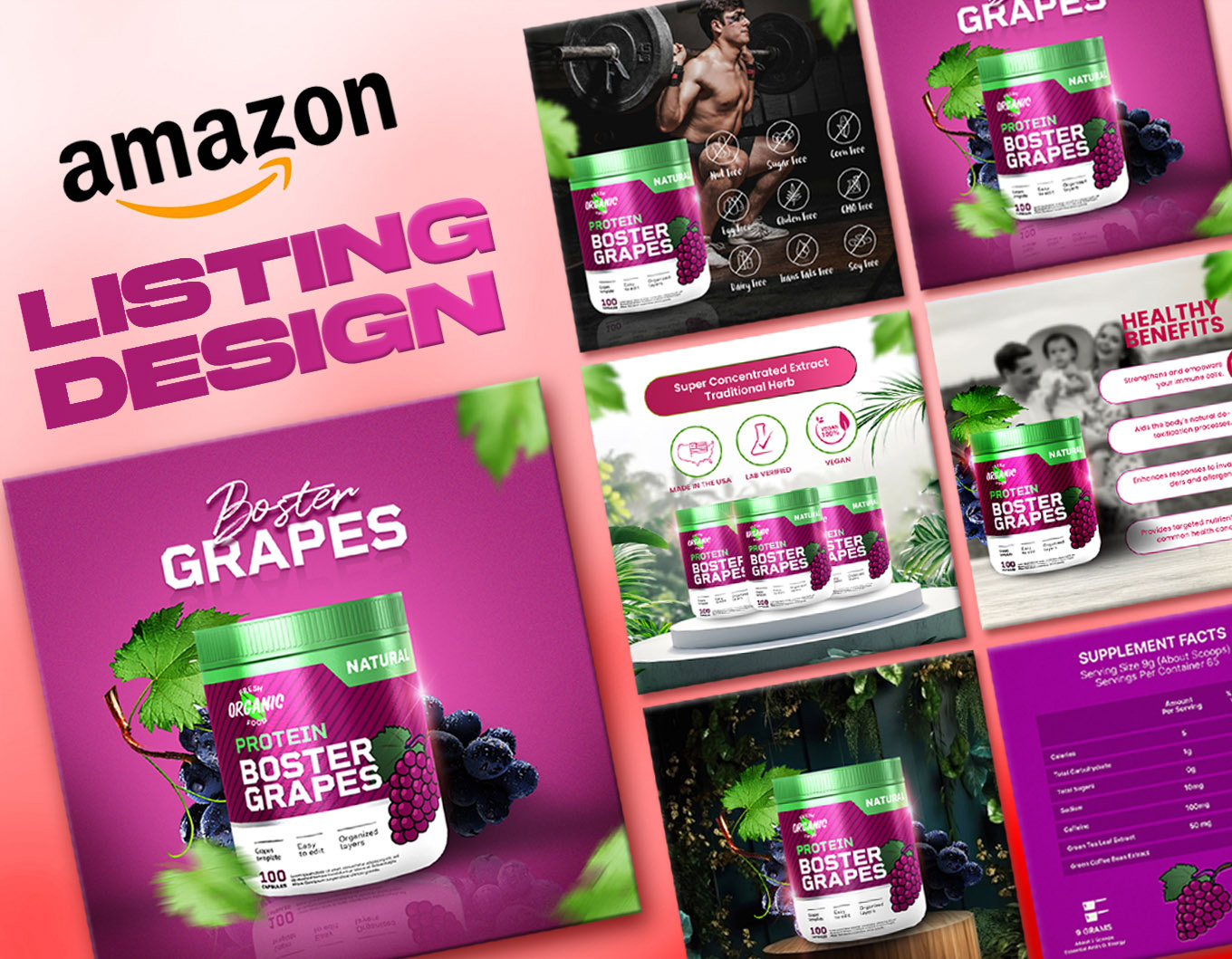 amazon listing images design by nayem on Dribbble