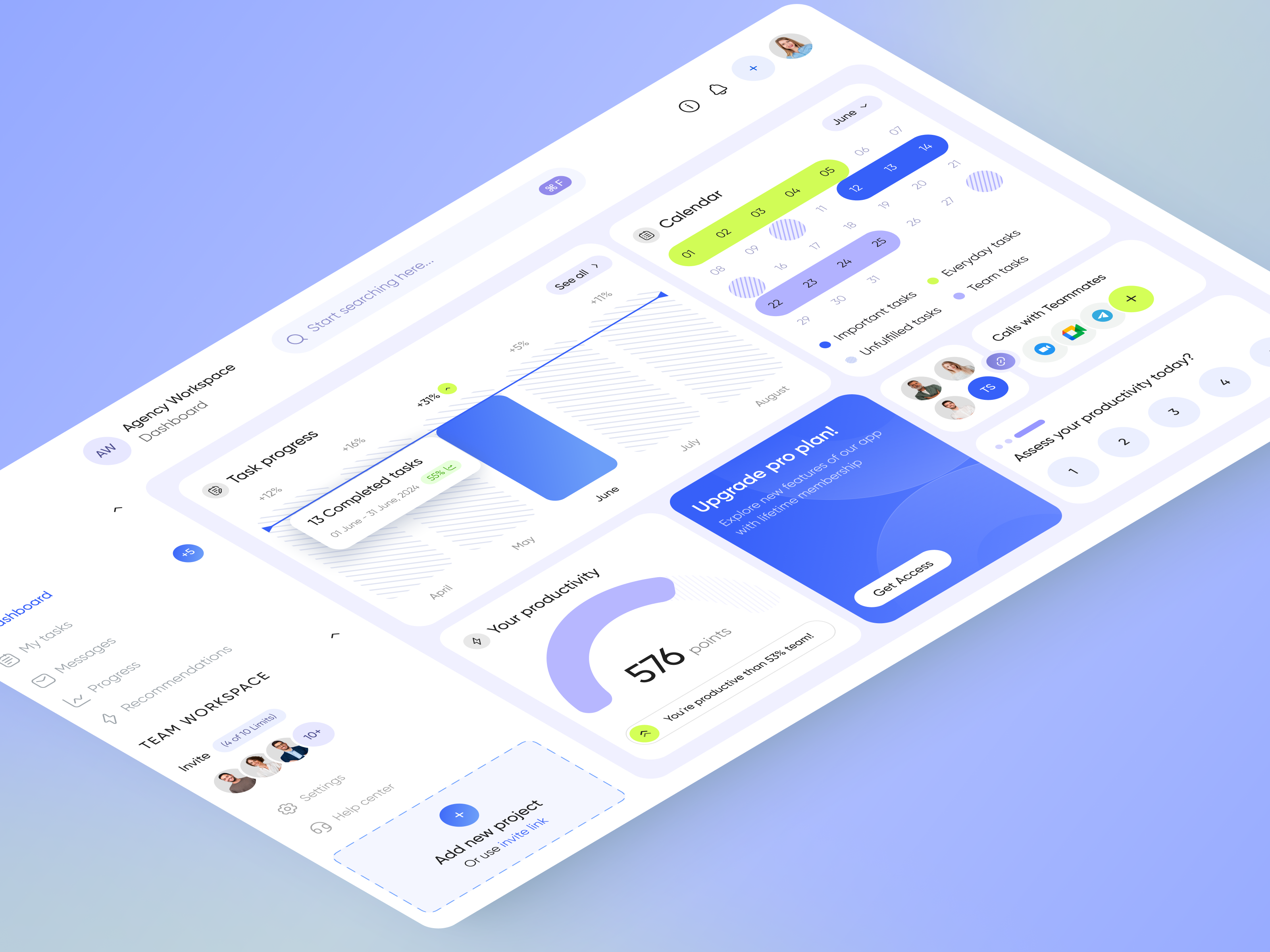 FocusFlow - SaaS UX-UI Design by Arounda UI/UX for Arounda on Dribbble