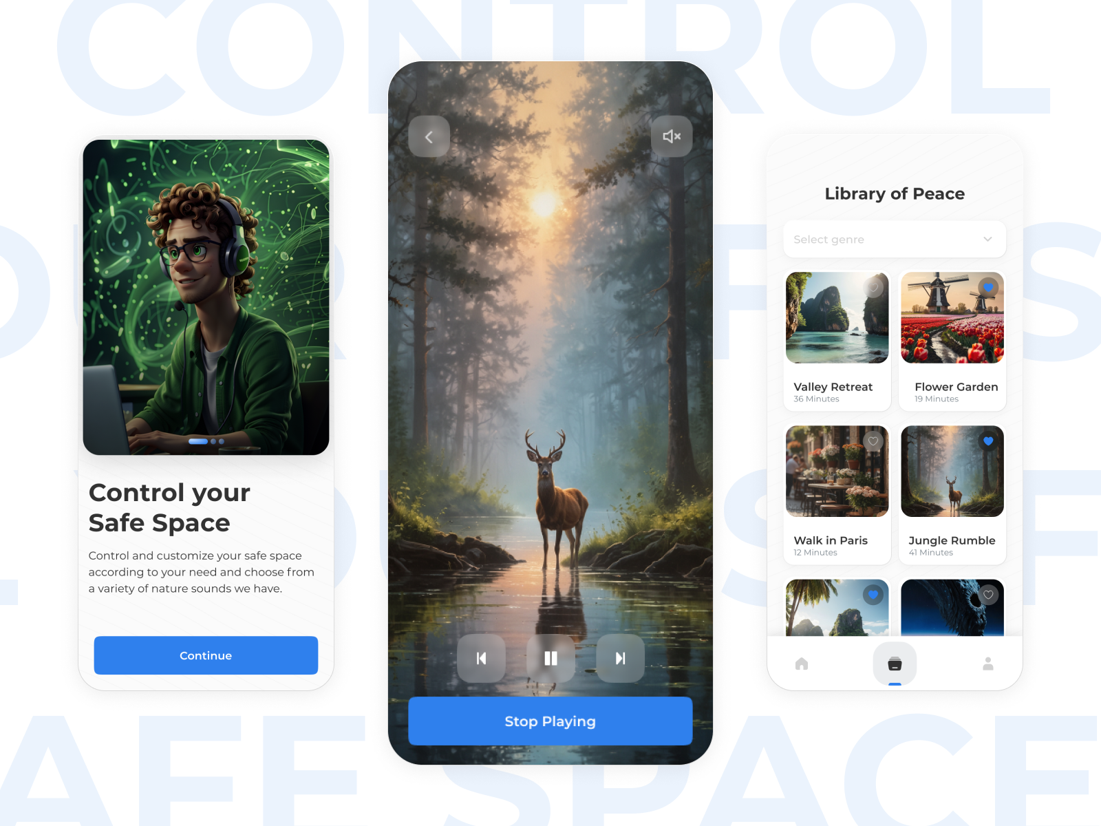 Virtual Exploration App UI/UX Design by Metafic on Dribbble