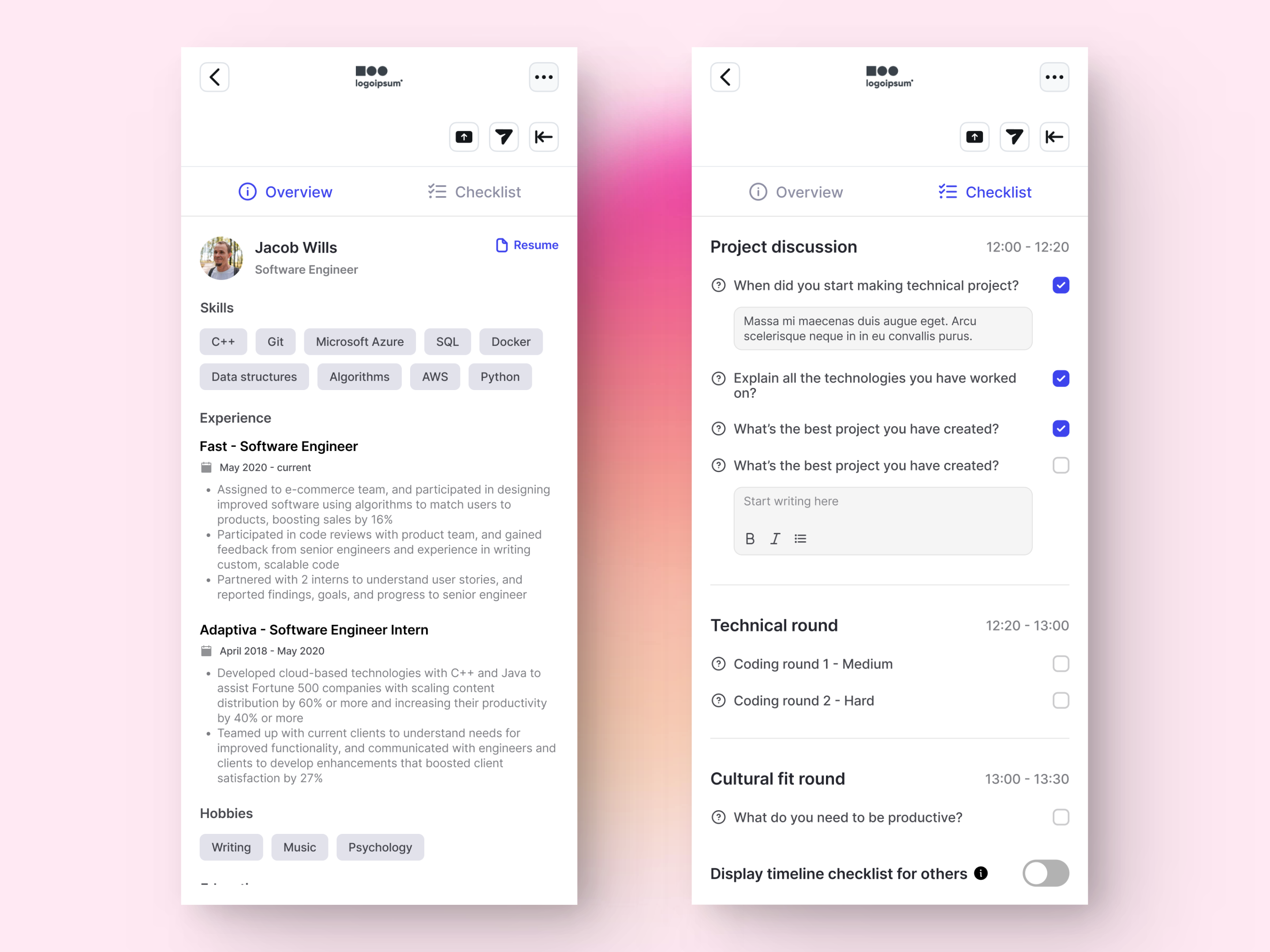 Interview Flow: Your Ultimate Interview Assistant by Ritesh Parmar on ...