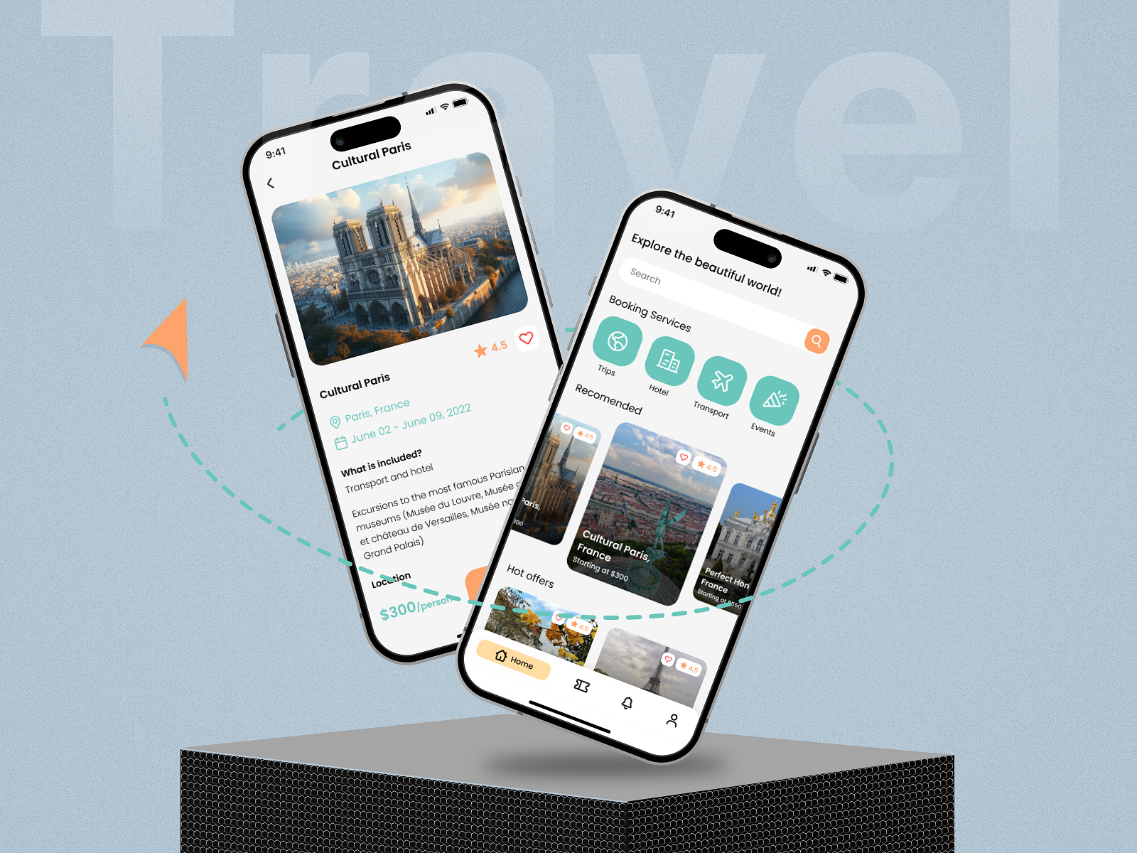 Tripzy - Travel app UI Kit by Pixotic creation on Dribbble