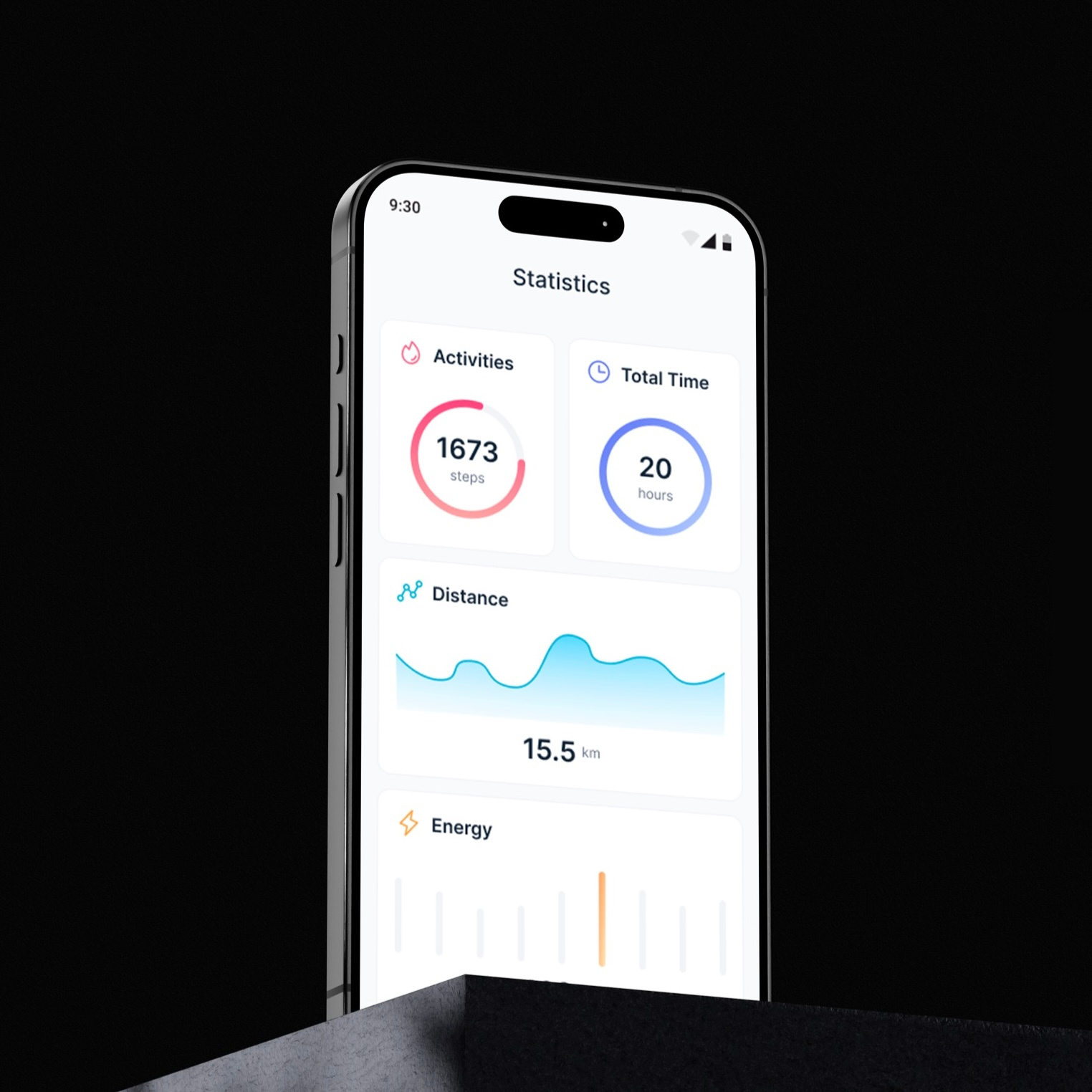 Running mobile app by Nexa Design on Dribbble