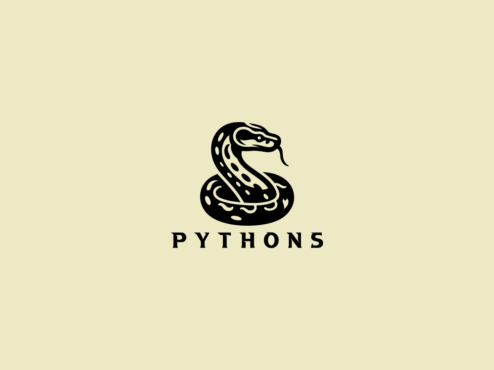 Python Logo by Hussnain Graphics on Dribbble