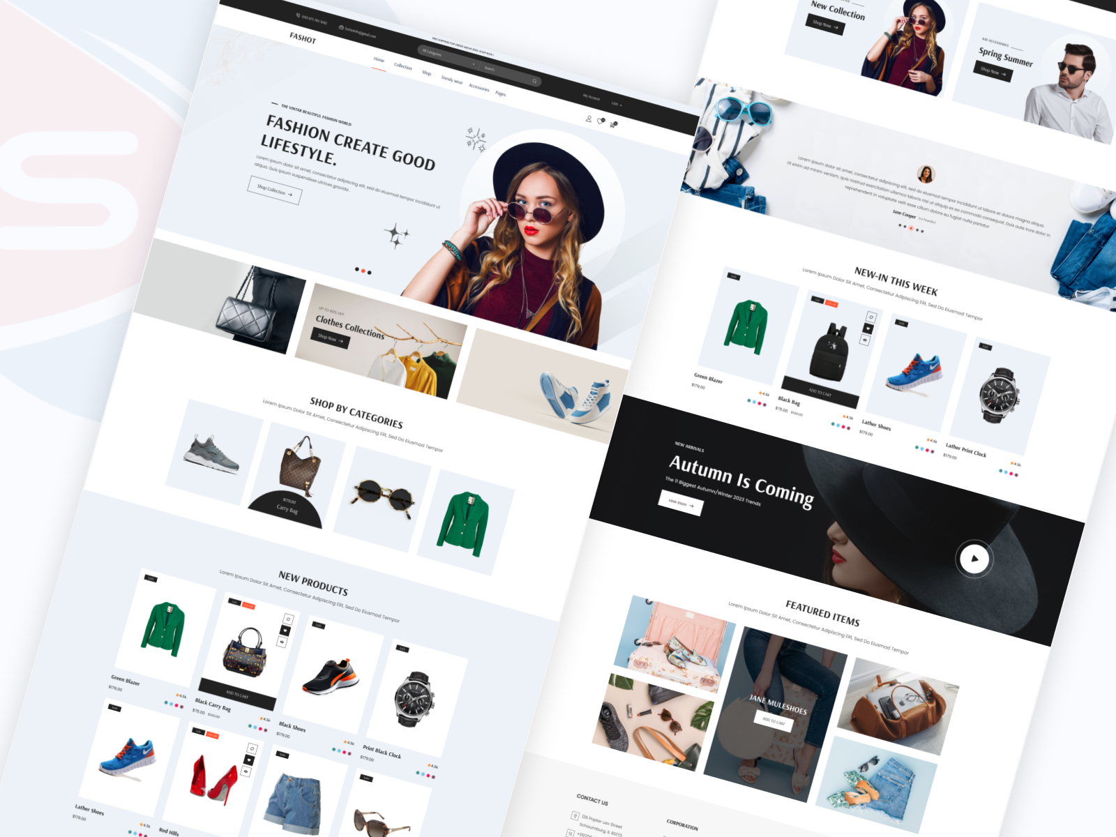 Ecommerce Website Design by Inspire Command on Dribbble