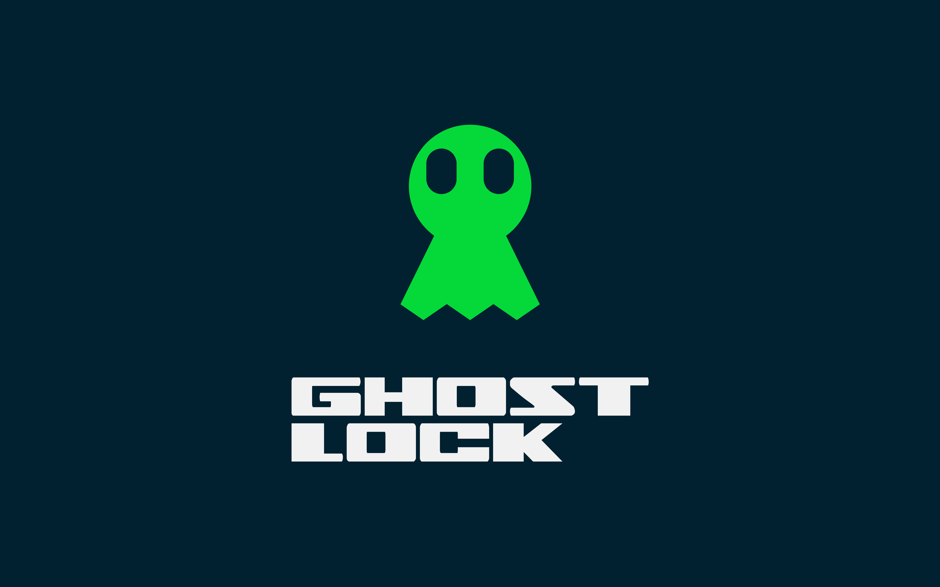 Ghost Lock Logo by sailcupdesign on Dribbble