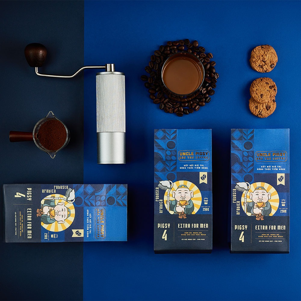 UNCLE PIGSY COFFEE COFFEE | PACKAGING DESIGN by Bee Art Design Agency ...