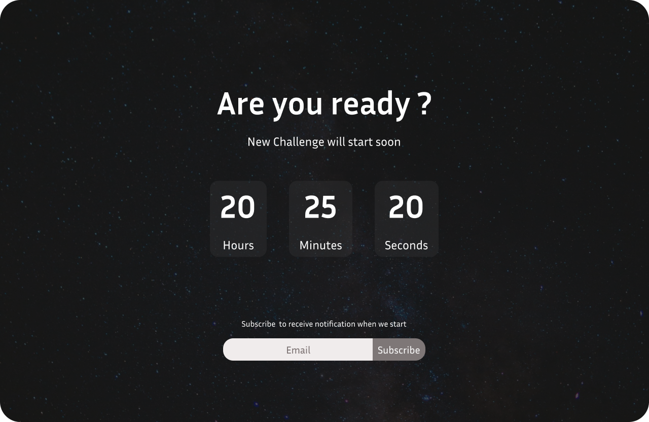 UI Challenge 14 Counting Down by Marwa Nabil on Dribbble