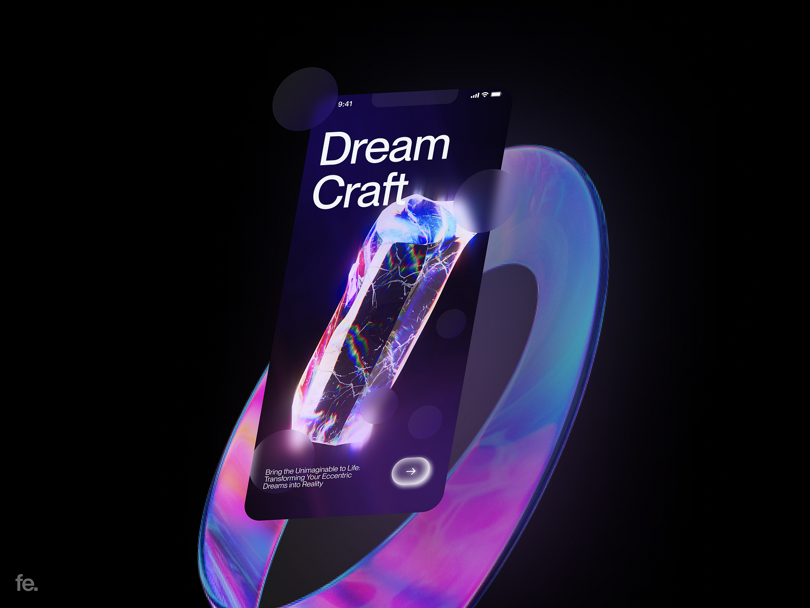 Dream Craft App UI/UX Design by Fesigns on Dribbble