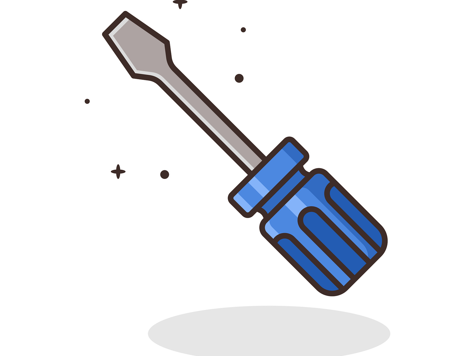 Screwdriver Cartoon by Muhammad Arifin on Dribbble
