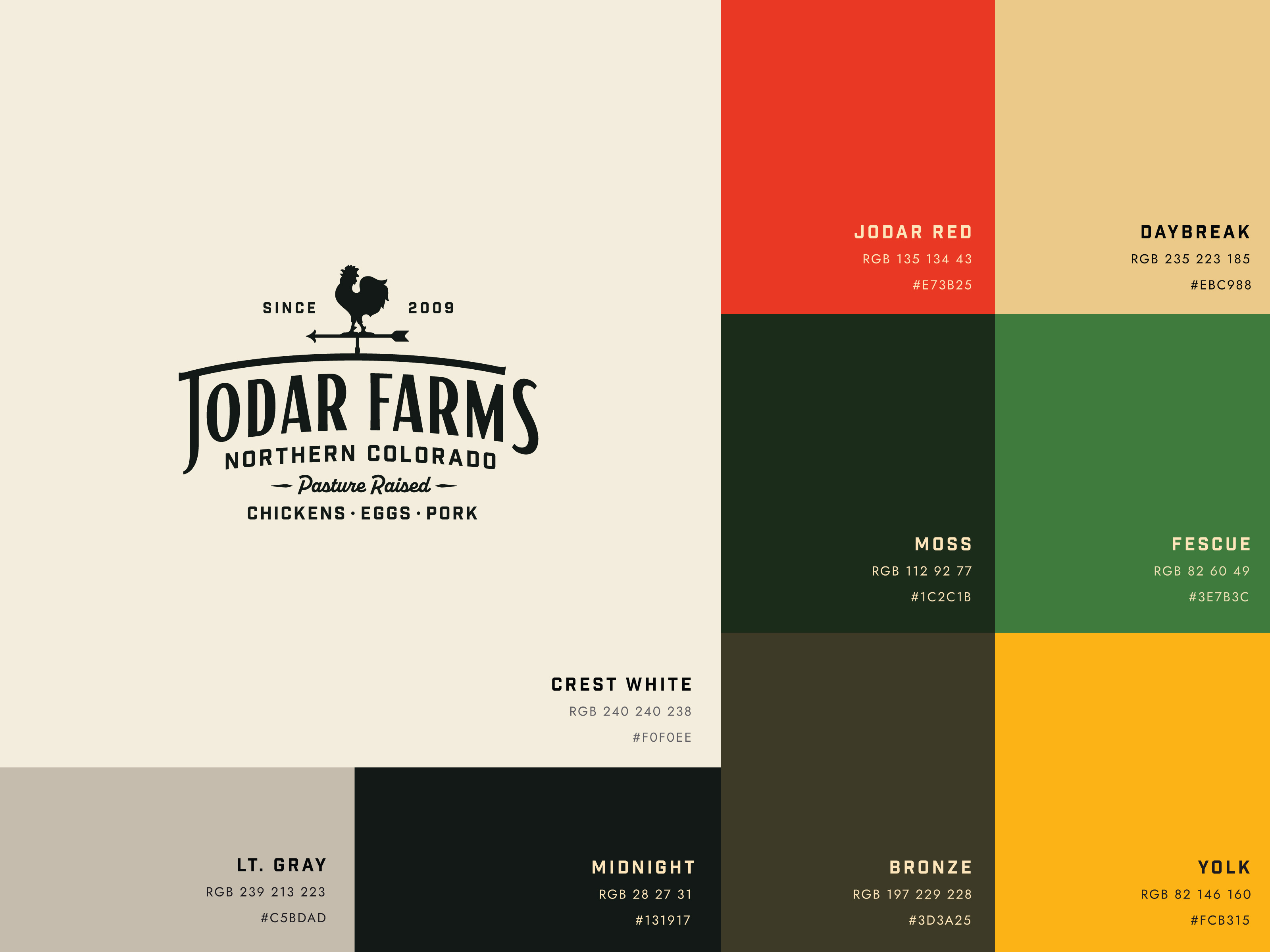 Jodar Farms Branding by Kevin Kroneberger on Dribbble