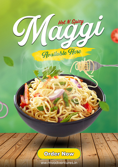 Maggi Social Media Poster by Basin Sainudeen on Dribbble