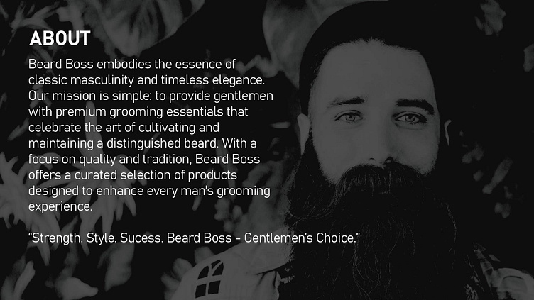 Beard Boss - Branding by Sona Kaur on Dribbble