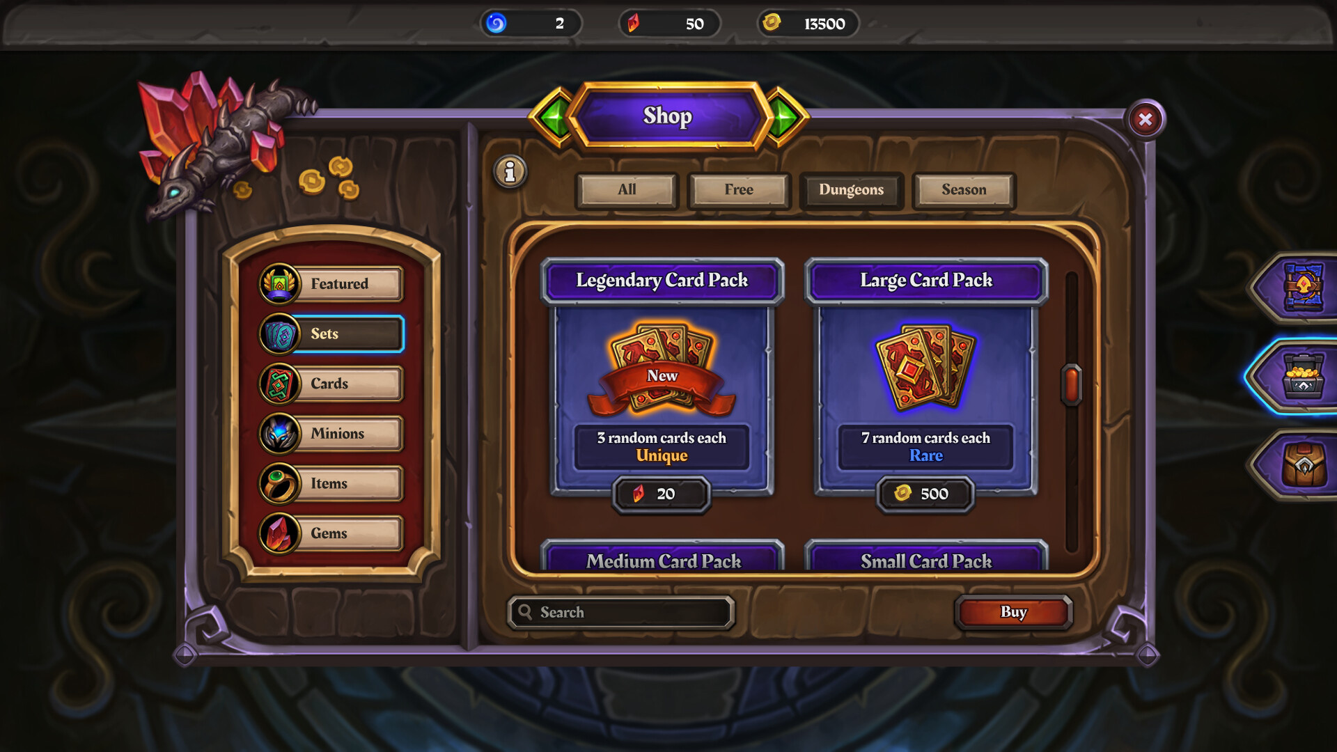 Game UI/UX Design: CCG - Collectible Card Game by Dismantle Studio on ...