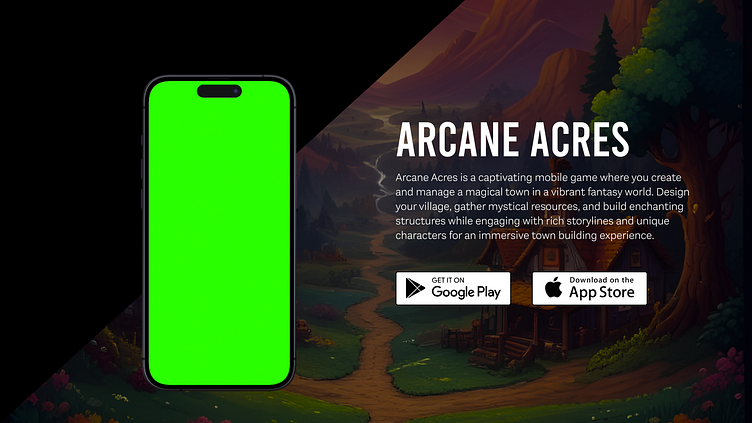 Mobile Game Studio Web Landing Page by Sam Meric on Dribbble