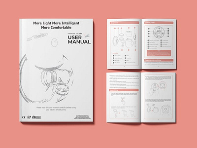 Product User Instruction Manual Design by Haris Mukhtar on Dribbble