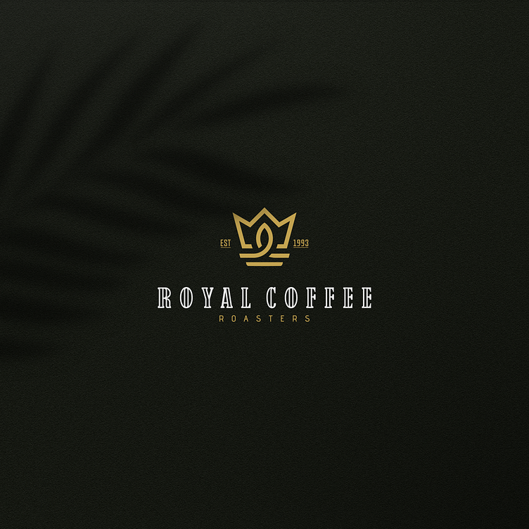 ROYAL COFFEE LOGO by Fajara_design on Dribbble