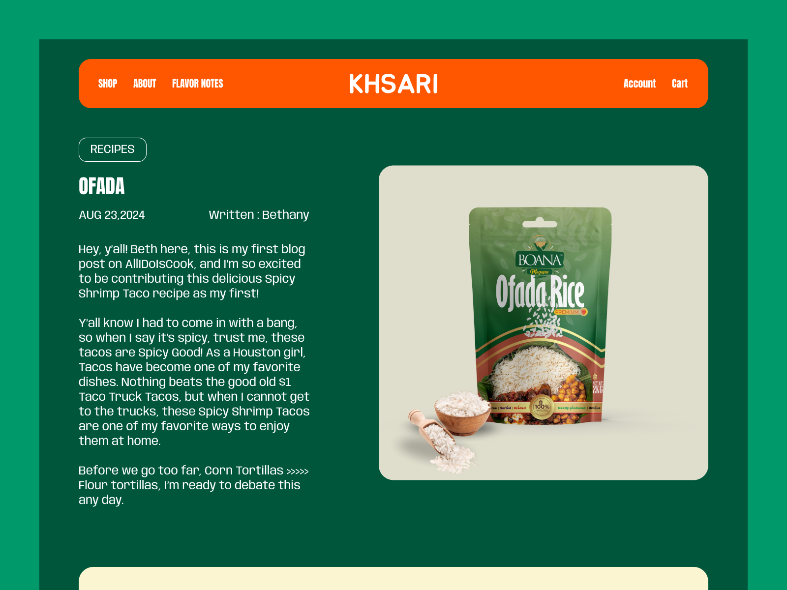 Khasari - Blog Page by Borkat Ullah on Dribbble