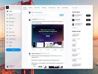 Twitter UI designs, themes, templates and downloadable graphic elements ...