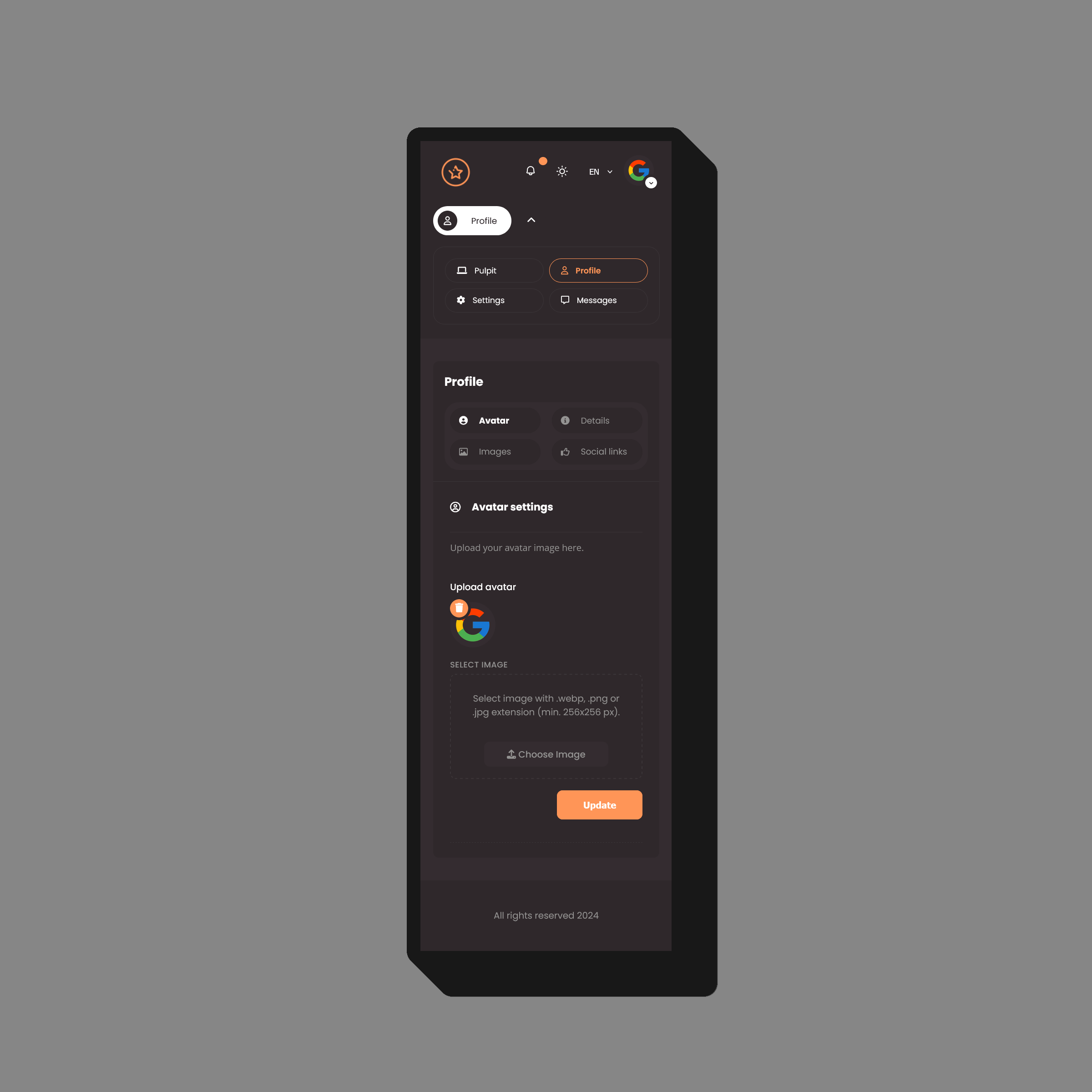 Minimal client and admin panel by Atomjoy on Dribbble