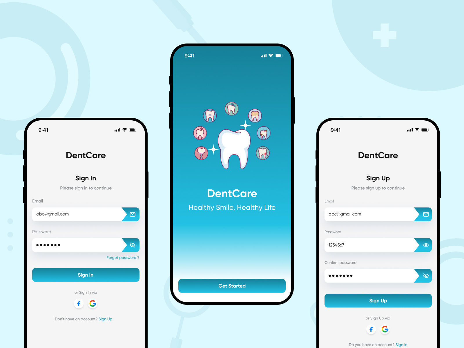 Dental App Designs – Innovative Healthcare App UI Design by Anglara ...