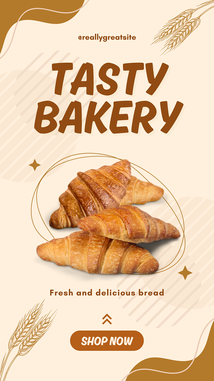 bakery designs by Shadow media agency on Dribbble