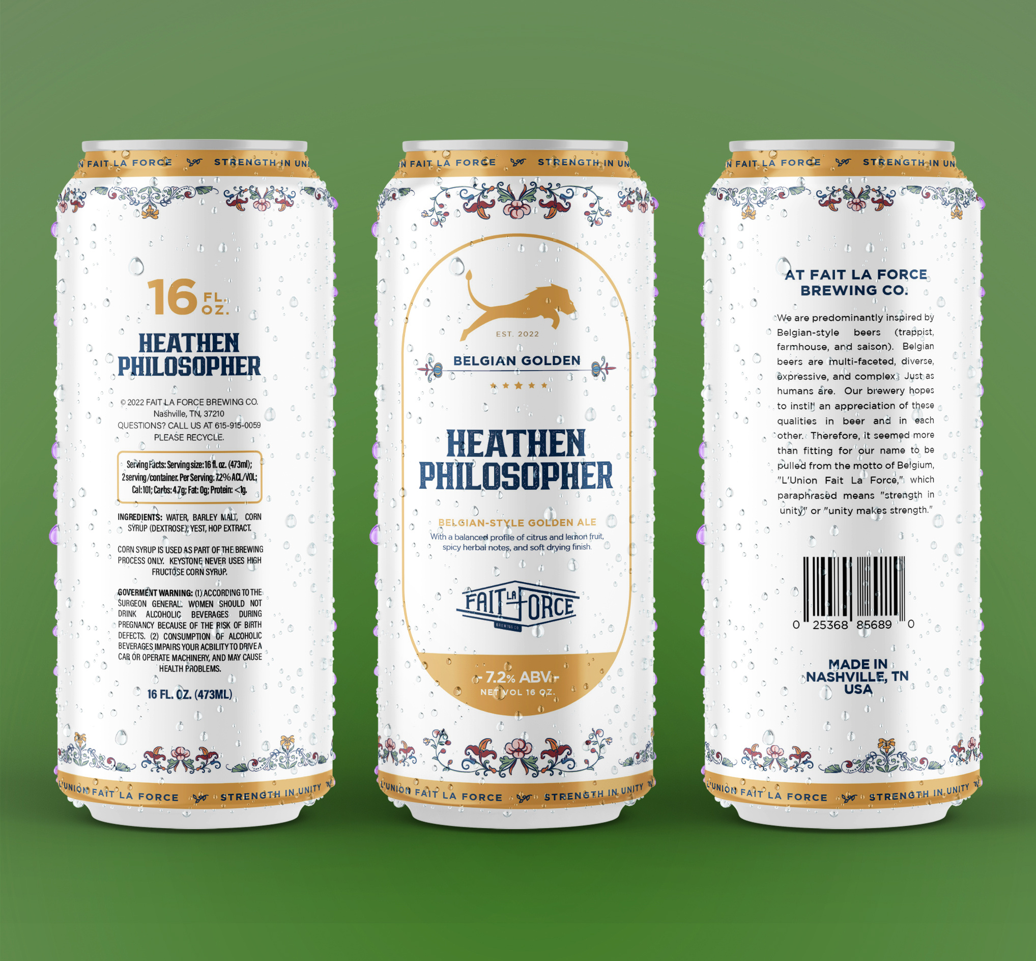 Craft beer label design by Gustavo Trochez on Dribbble
