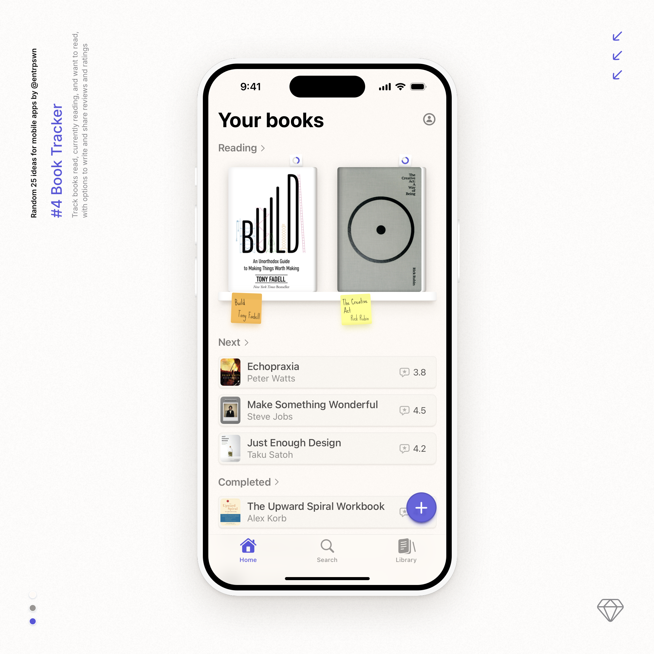 Browse thousands of Book Tracker images for design inspiration | Dribbble