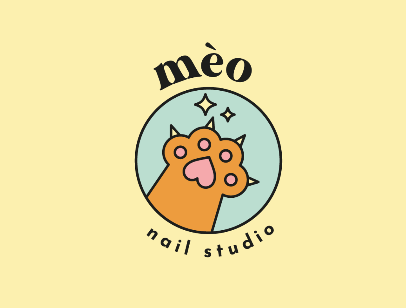 Brand identity for nail studio by Design Magician on Dribbble