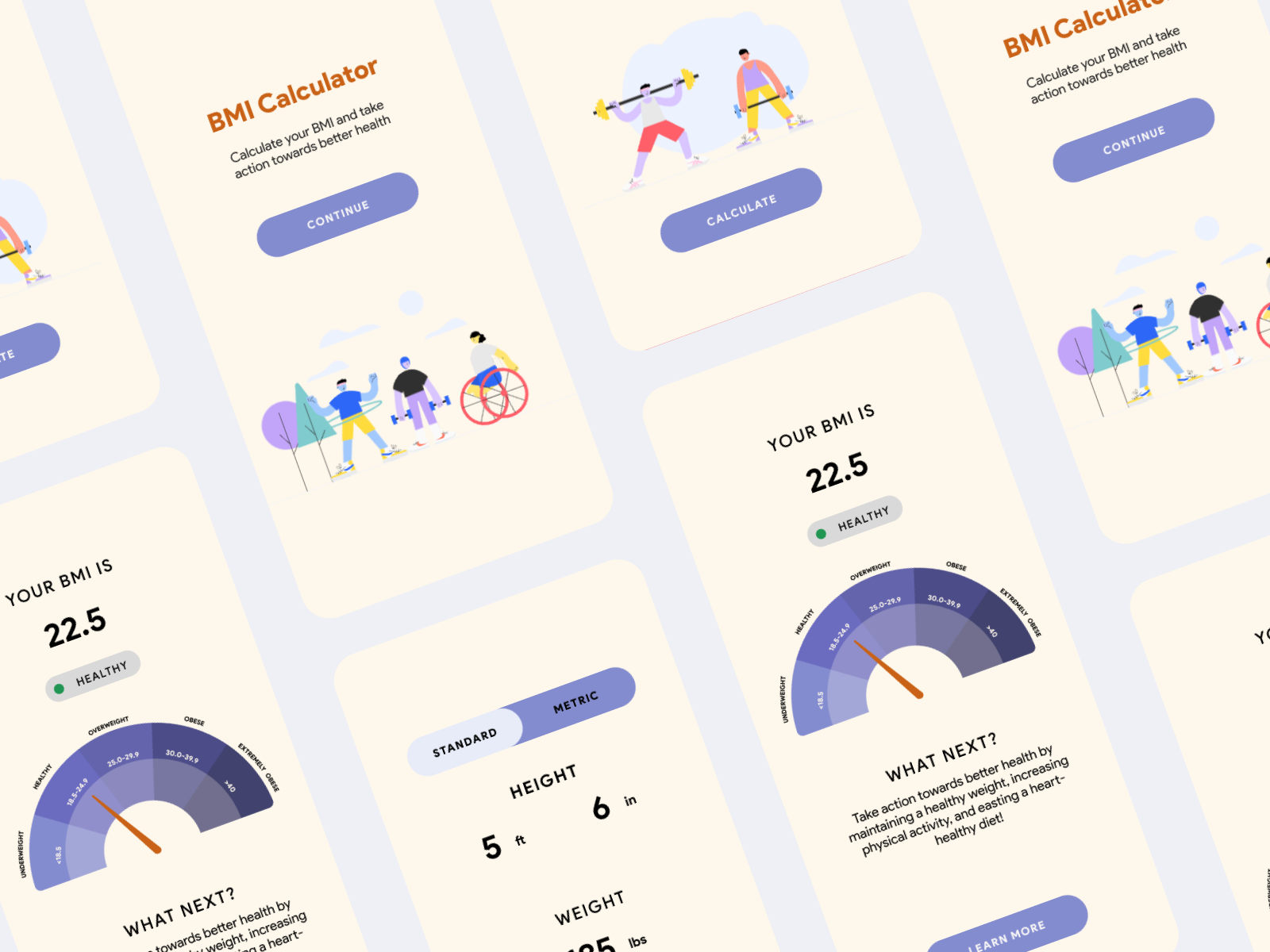 Daily UI - 004 Calculation by Emily Shaw on Dribbble