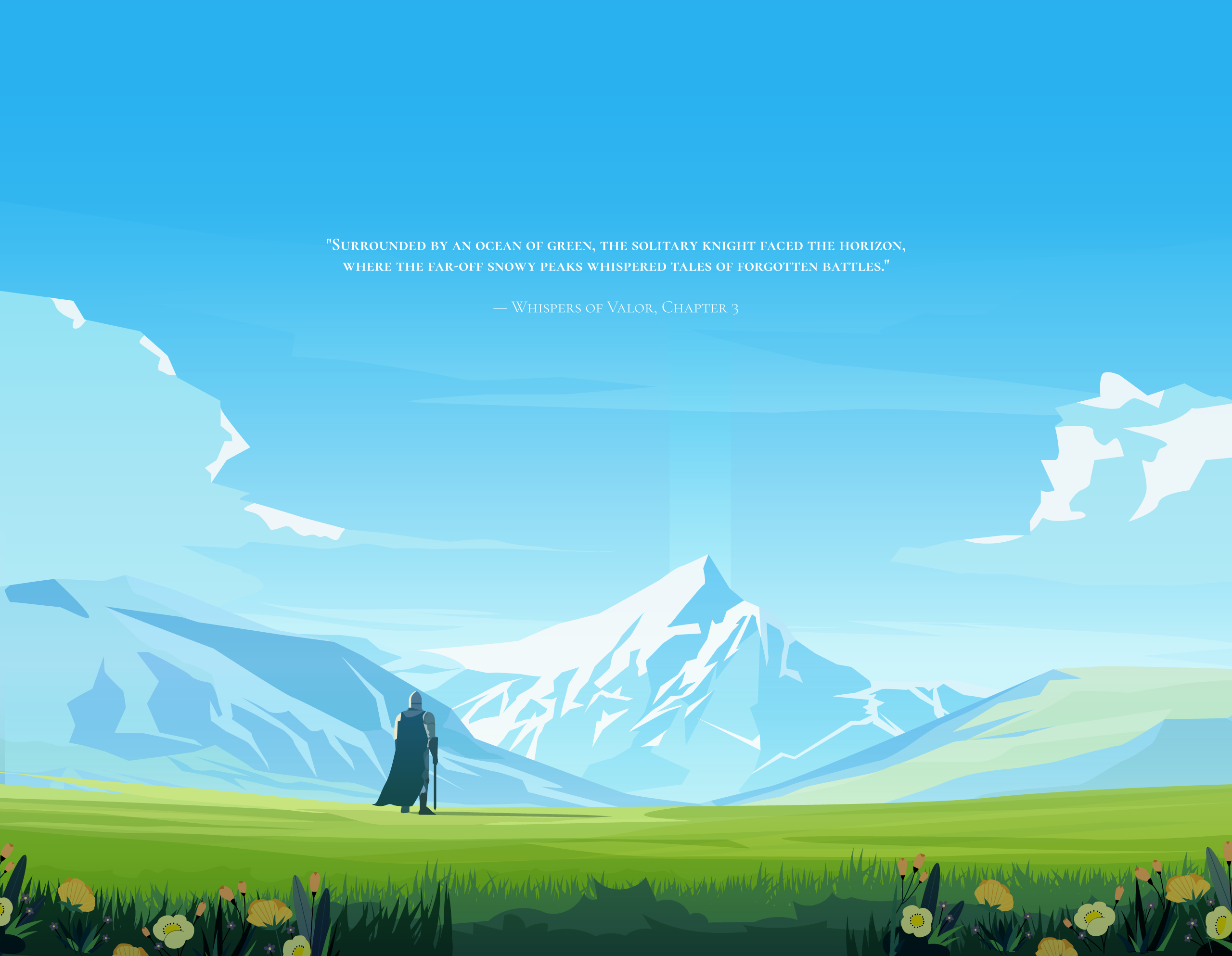 Medieval Knight Fantasy Landscape by Md Said on Dribbble