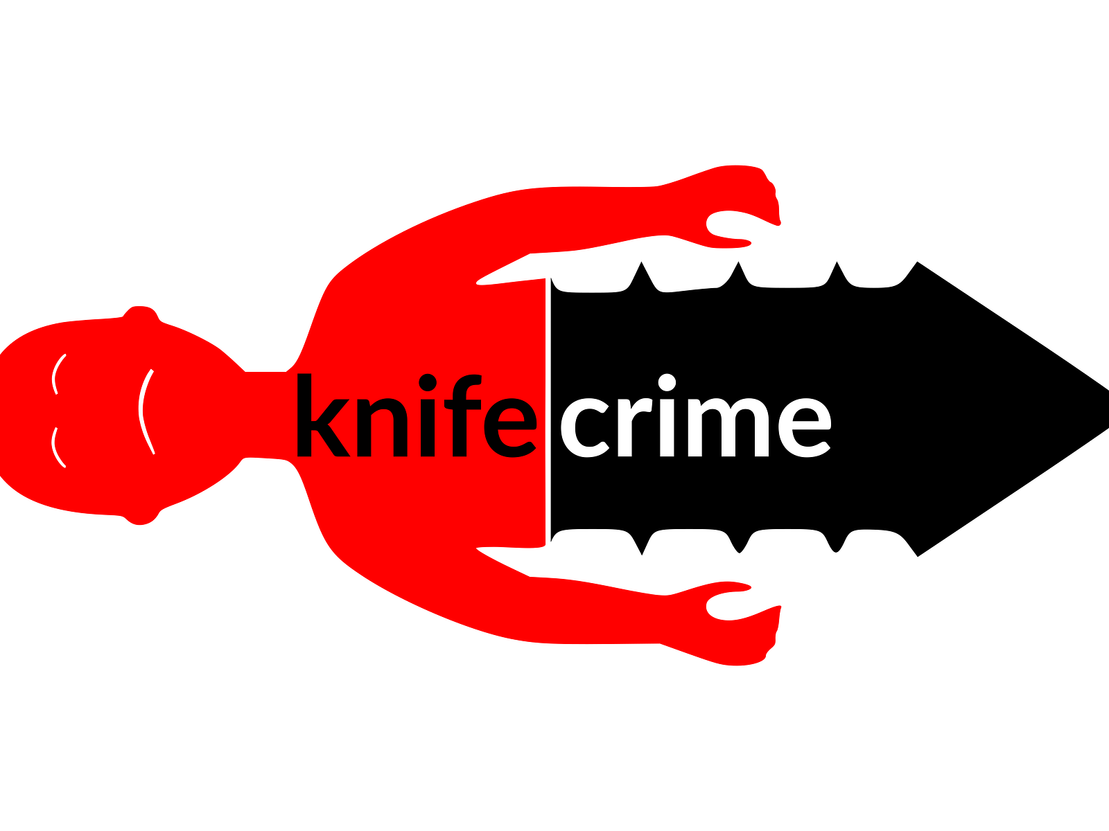 Knife crime - logo project by Jacek Wojnarowski on Dribbble