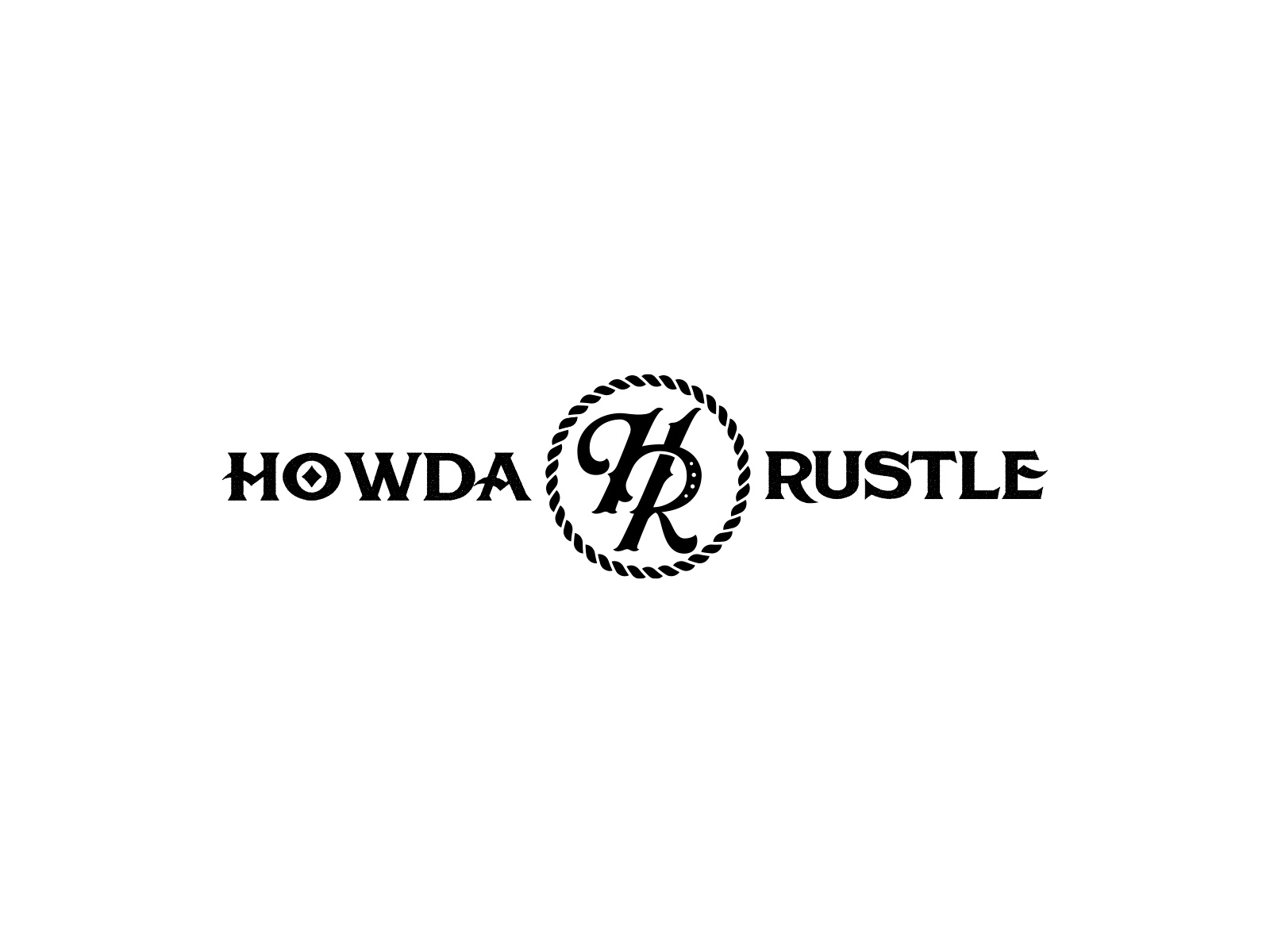 Howda Rustle Logo Design Concept by JONAM DESIGN on Dribbble