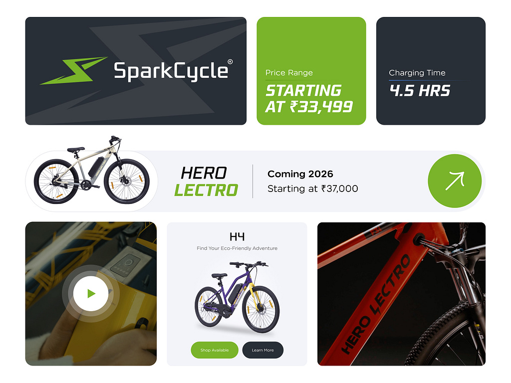E Bike Website Design by Dolphin Web Solution on Dribbble