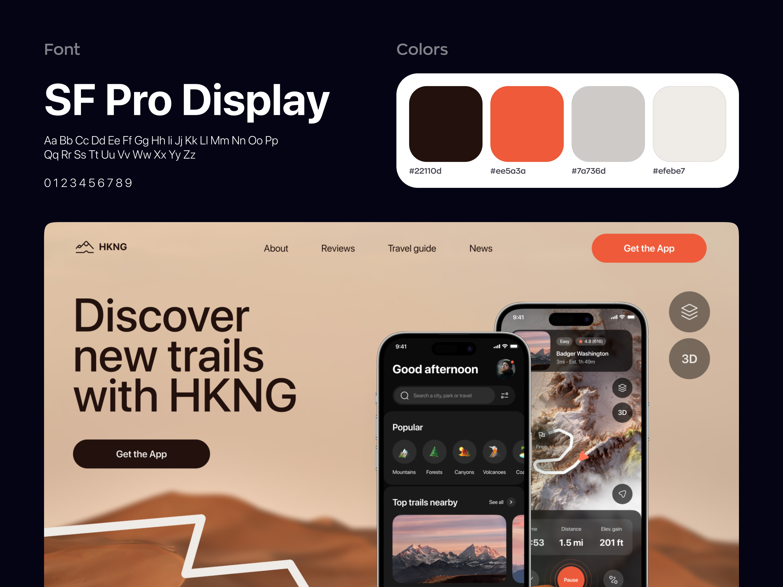 Mobile App Landing Page by Ronas IT | UI/UX Team on Dribbble