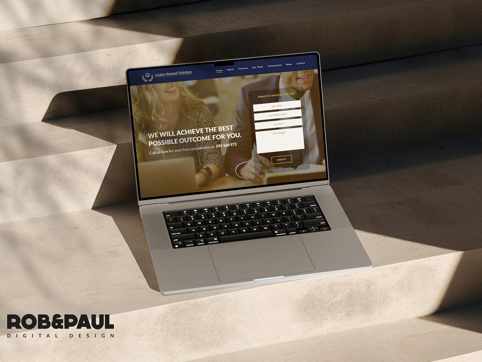 Louise Howard Solicitors by Robert OHalloran for Rob&Paul on Dribbble