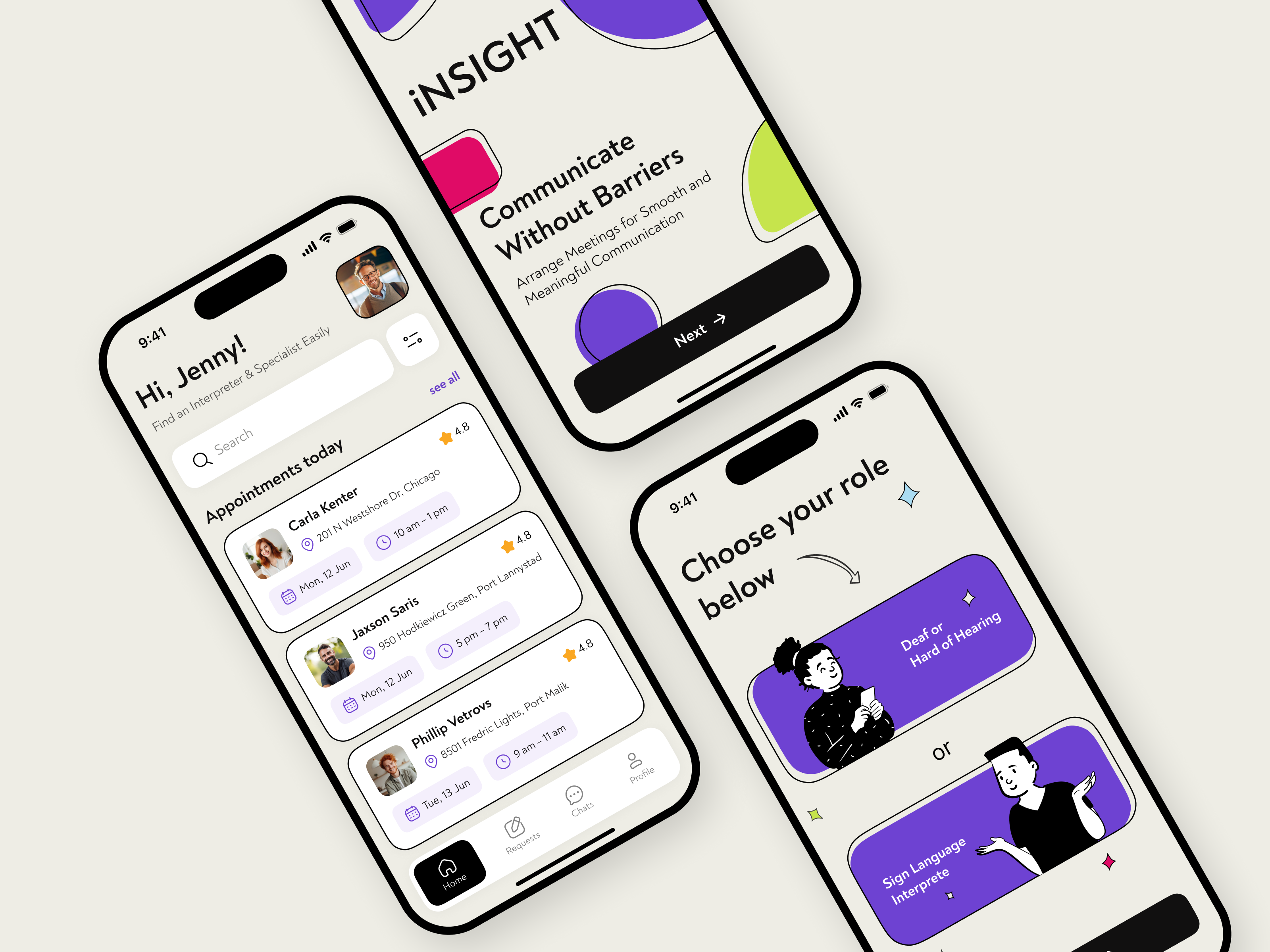Booking an Interpreter Mobile App | iNSIGHT by Stepan T. for Stfalcon ...