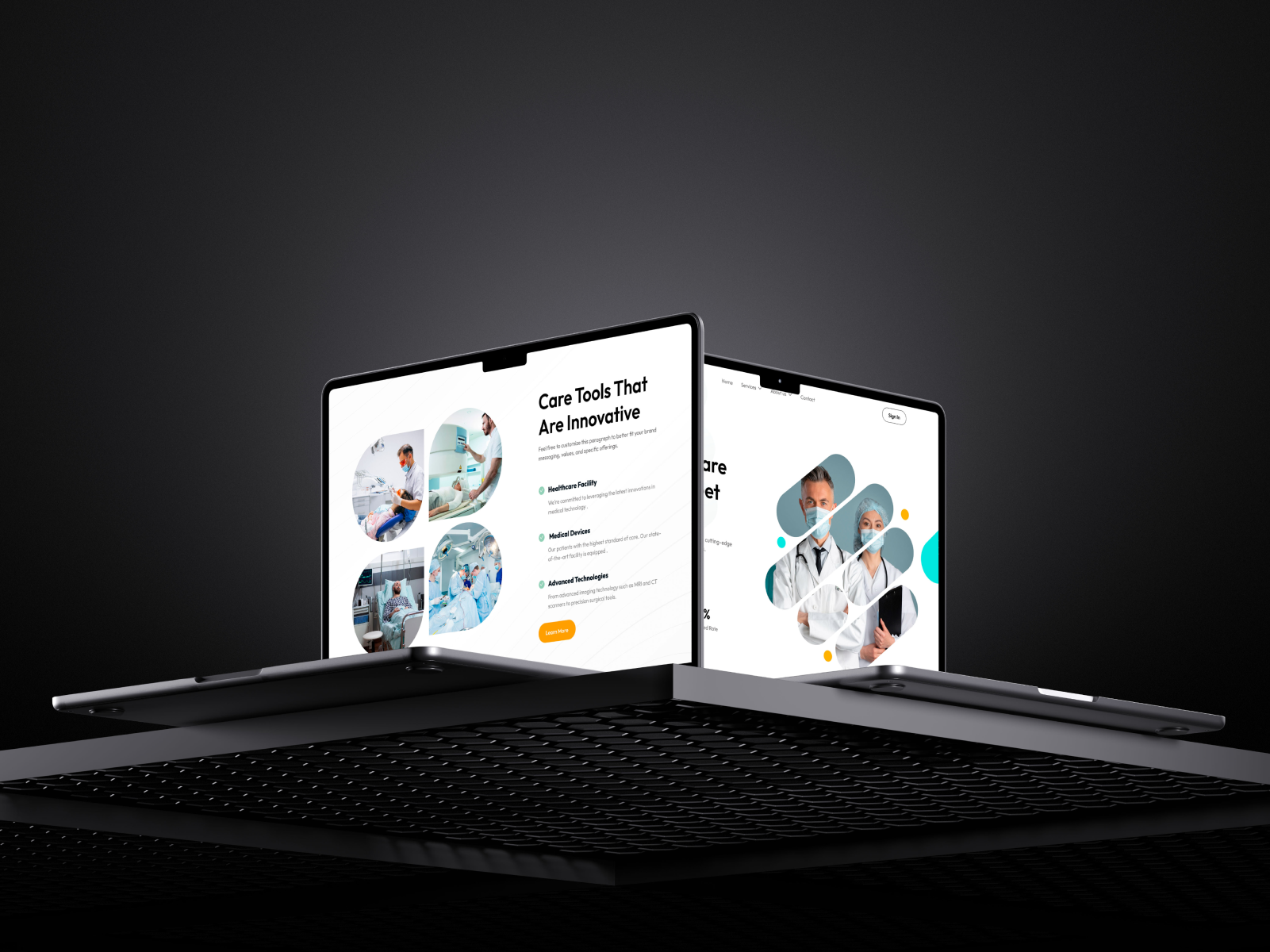 Modern Healthcare Landing Page Design by Design Monks - UX UI | Web Design | Web & Mobile App ...