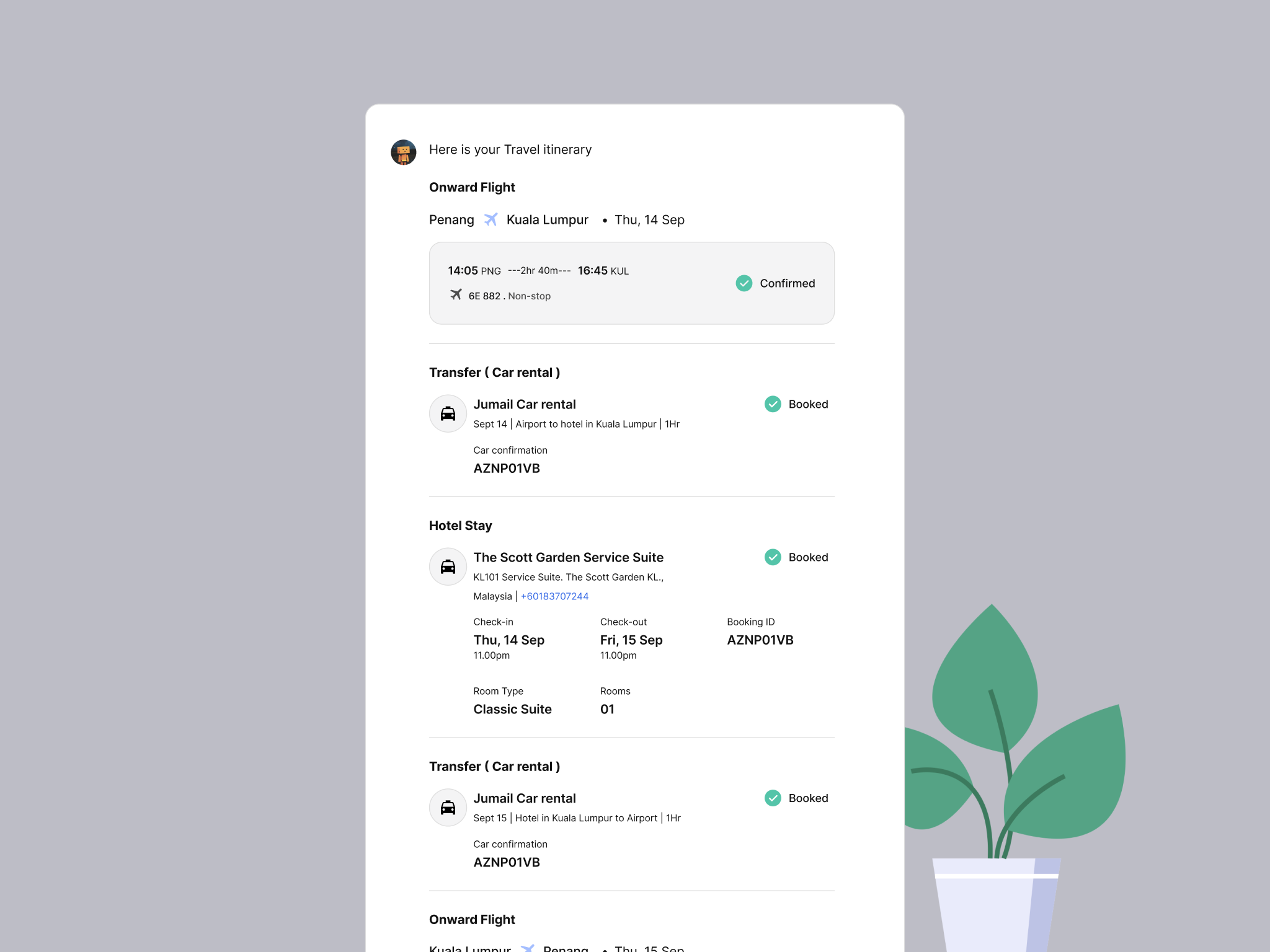 Chatbot - Flight booking Application by Vinoth for NEXTAZY on Dribbble
