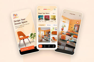Color Your World: A Peek into the Home Decor App UI by ProCreator ...