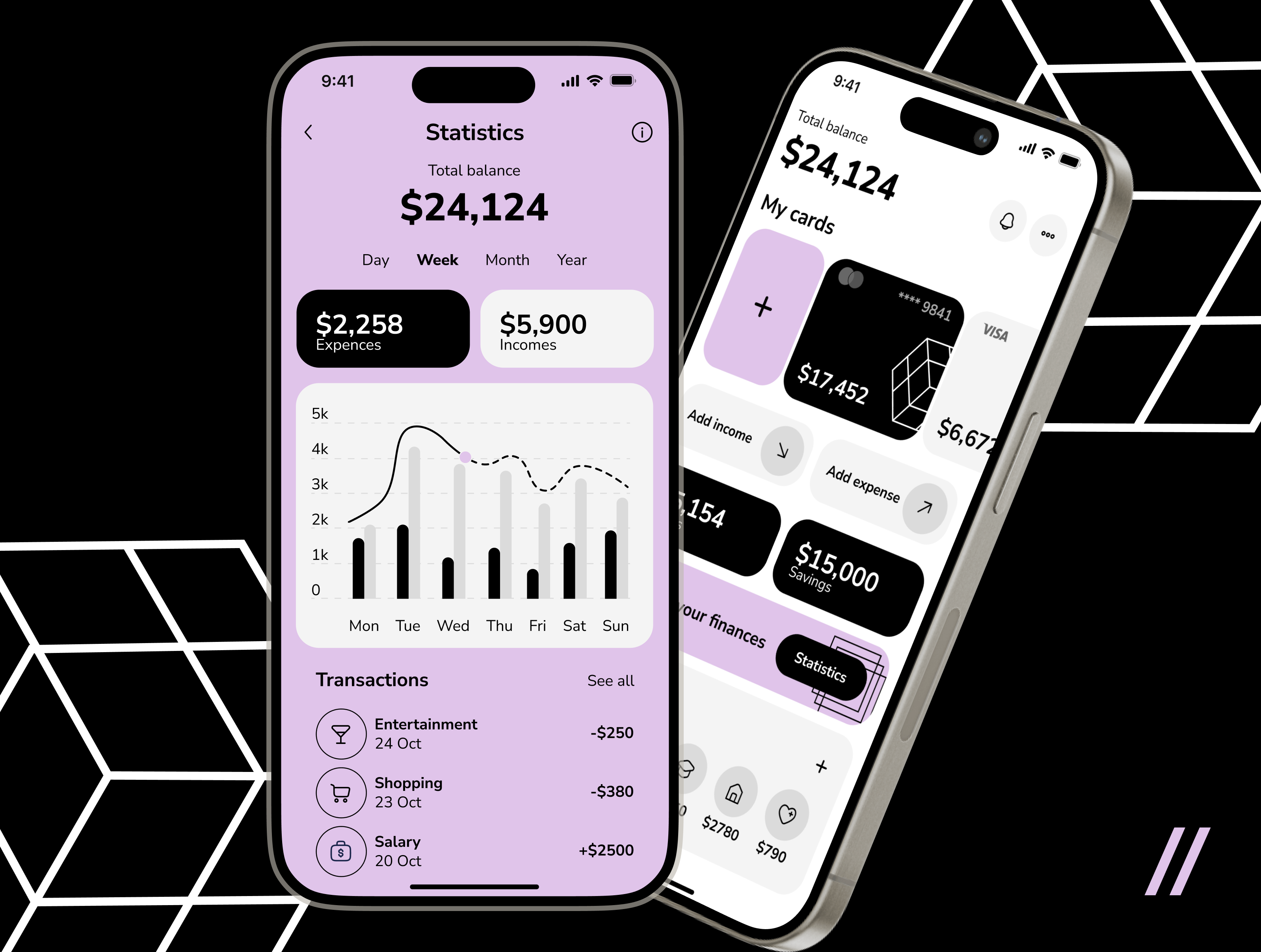 Finance Tracker Mobile iOS App by Vladislava Urazova on Dribbble