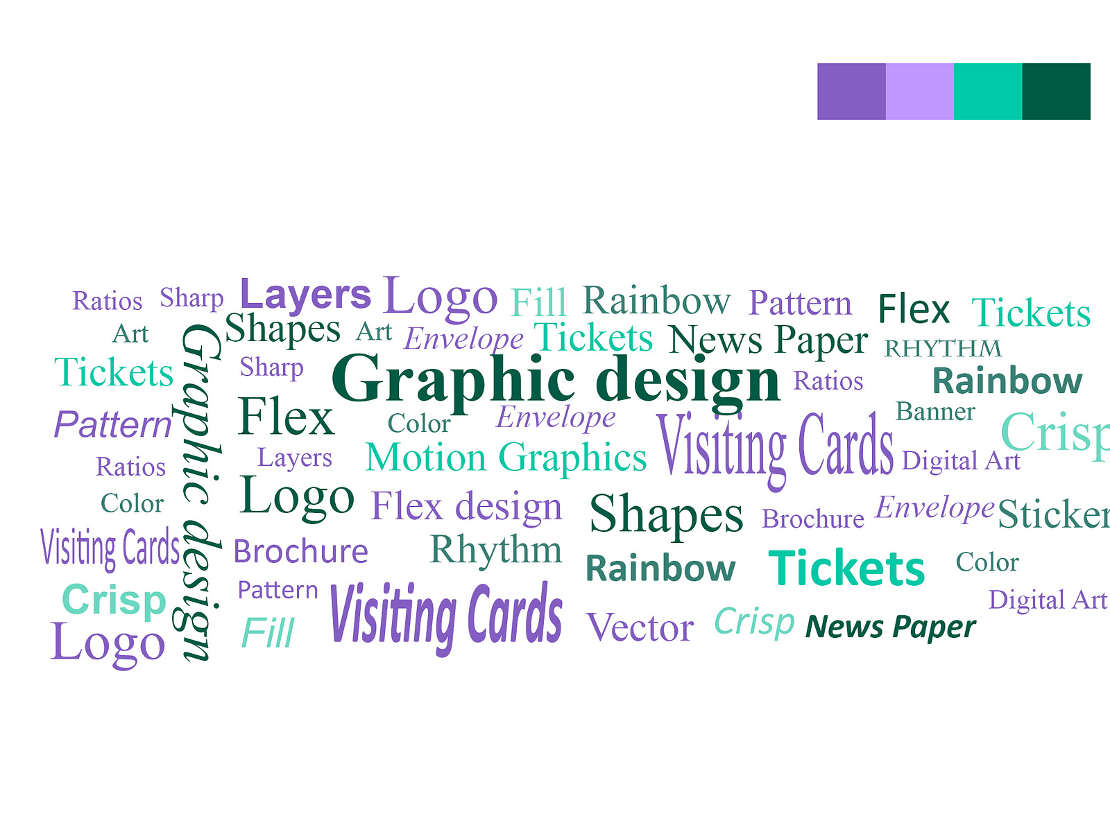 Word Collage by Ahmad Dawood on Dribbble