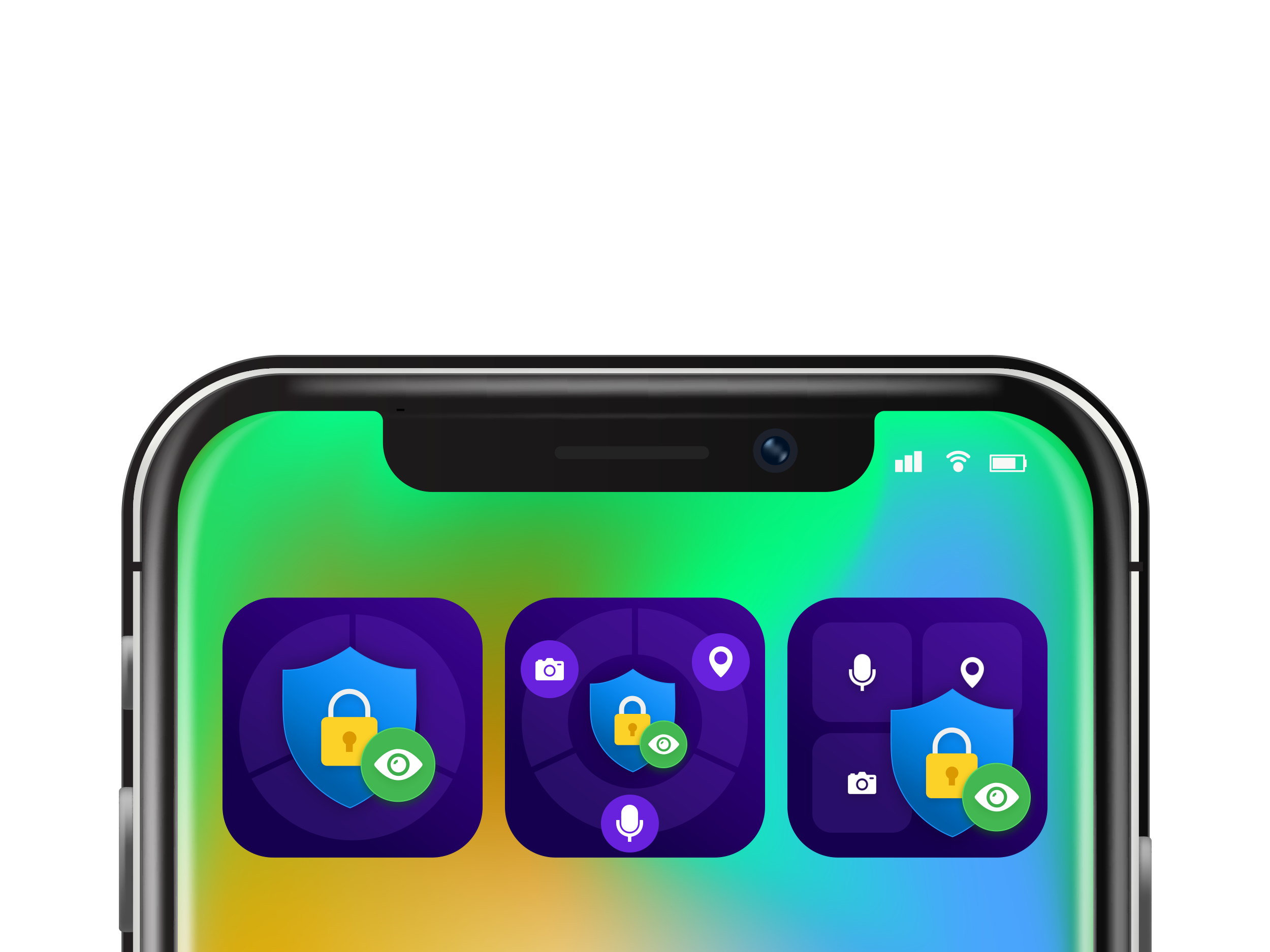 App Permission Icon Concept by Dezignby@Gaurav on Dribbble