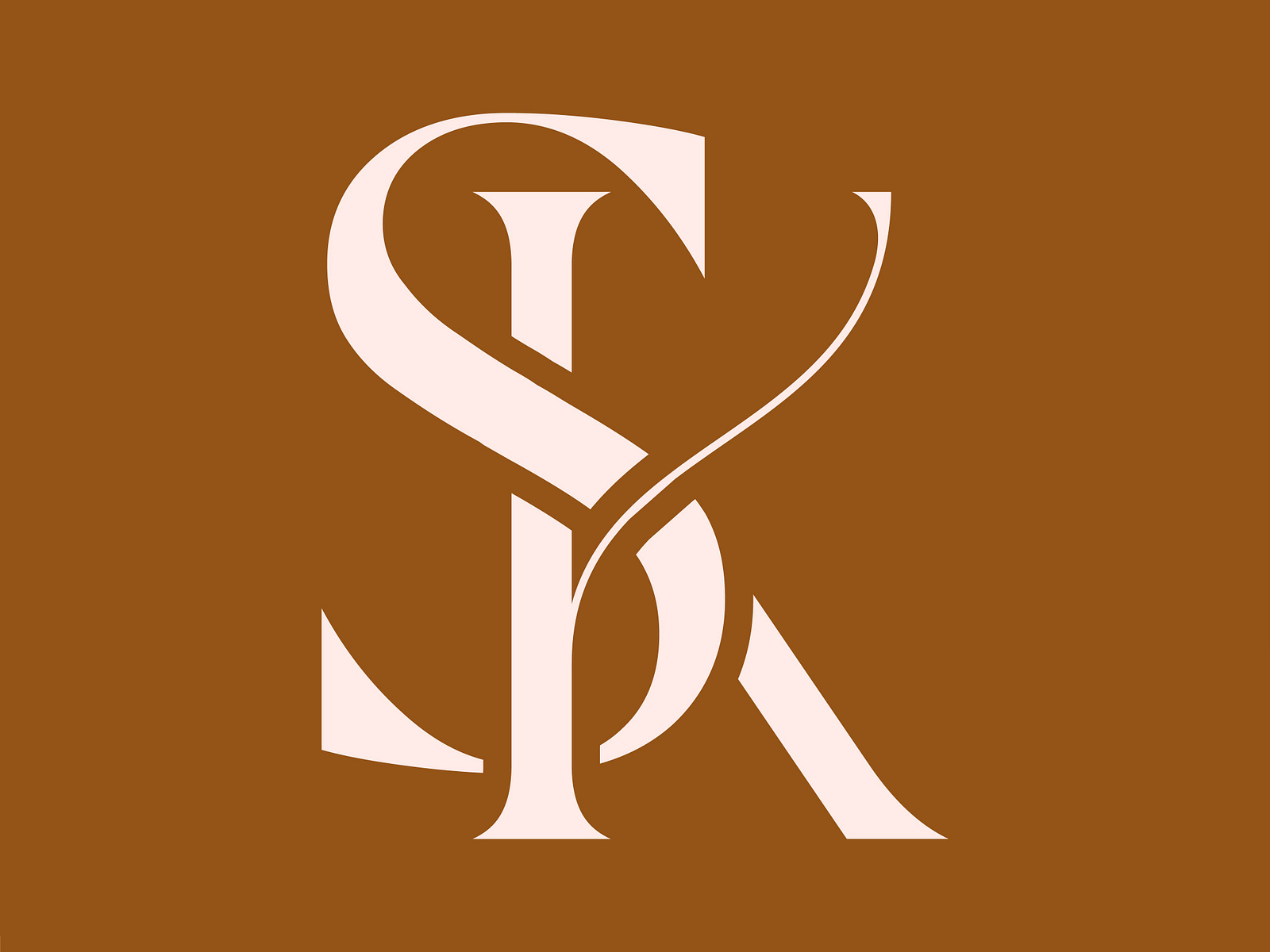 SK clothing brand logo design by abeda_design on Dribbble